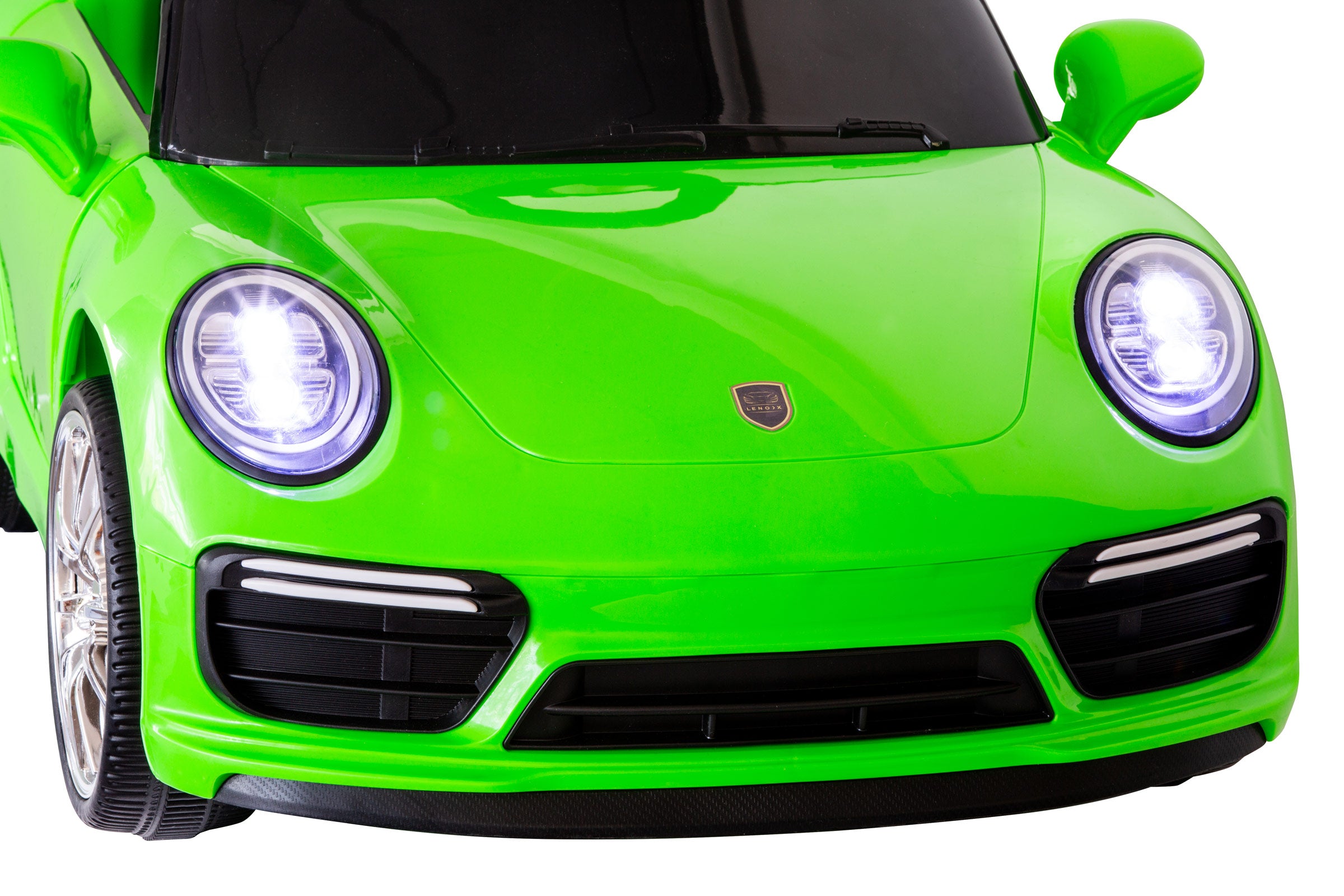 Porsche-inspired Design Ride-on (Green) Electric Car with Parental Rem ...
