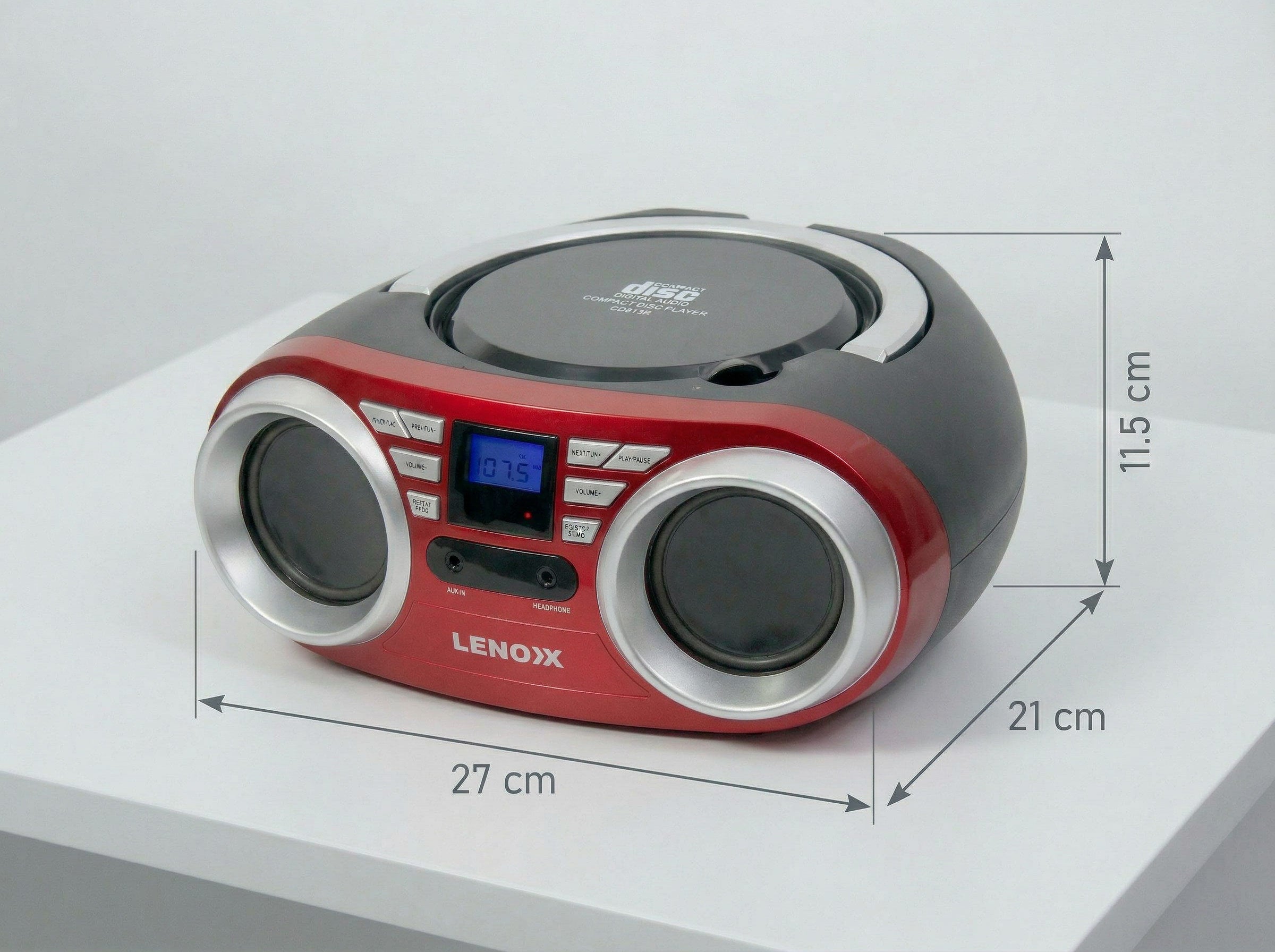 Portable CD Player | Lenoxx Electronics Australia
