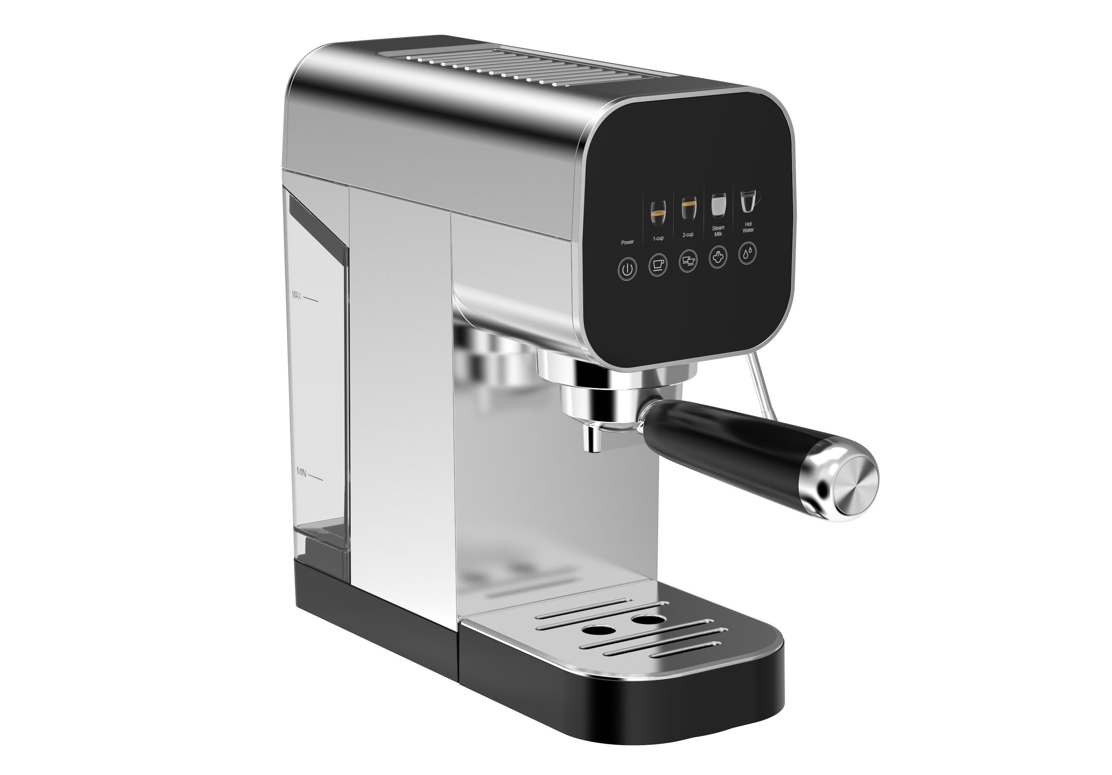 Touch Screen Espresso Coffee Machine – Lenoxx Electronics