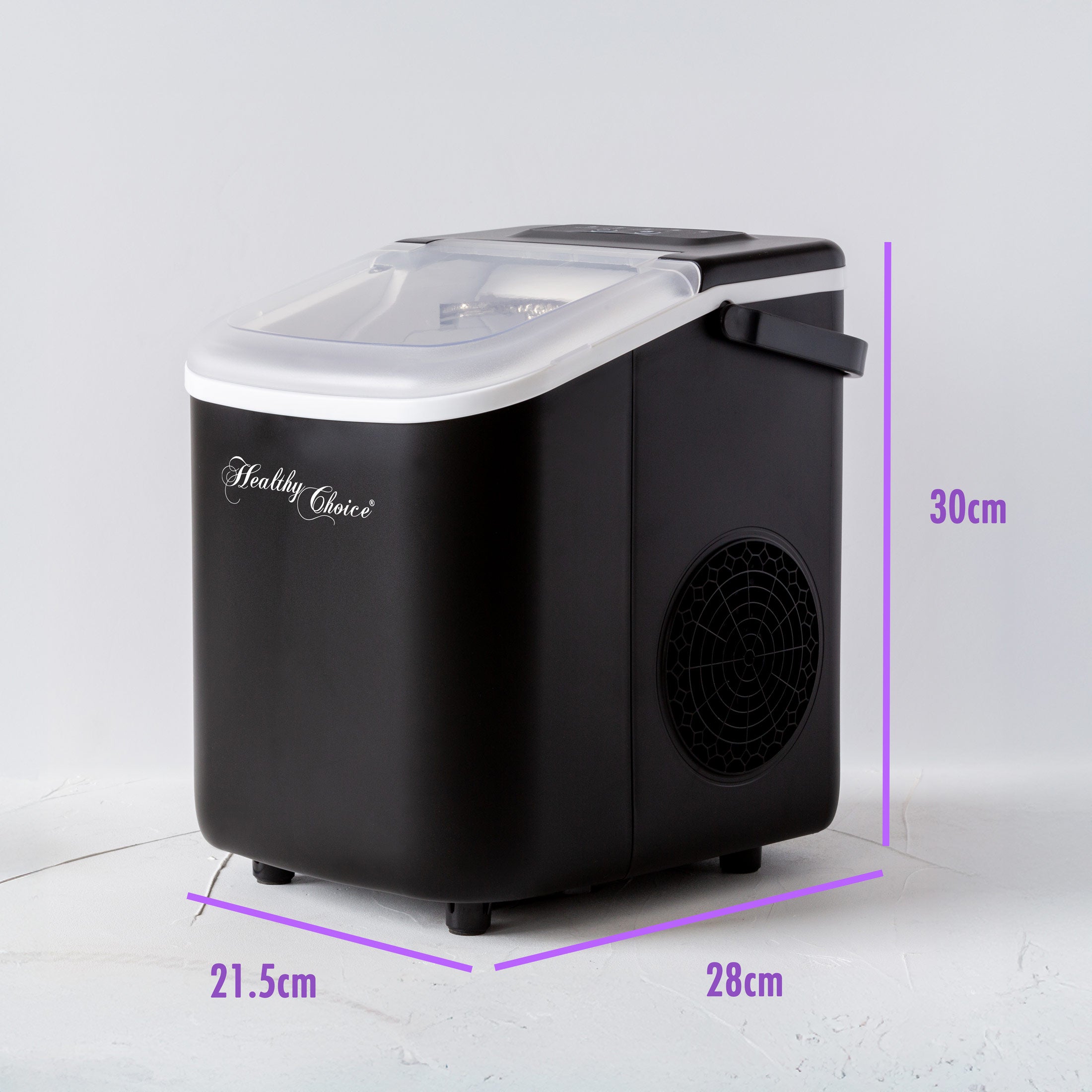 Ice Maker - Ready in 8 minutes, Up to 12kgs every 24 Hours – Lenoxx ...