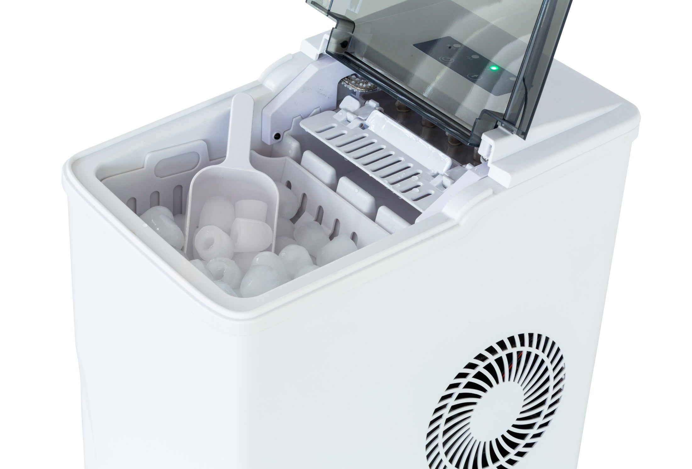 2.2L Water Tank Ice Cube Maker, 12kgs of Ice in 24 hrs – Lenoxx Electronics