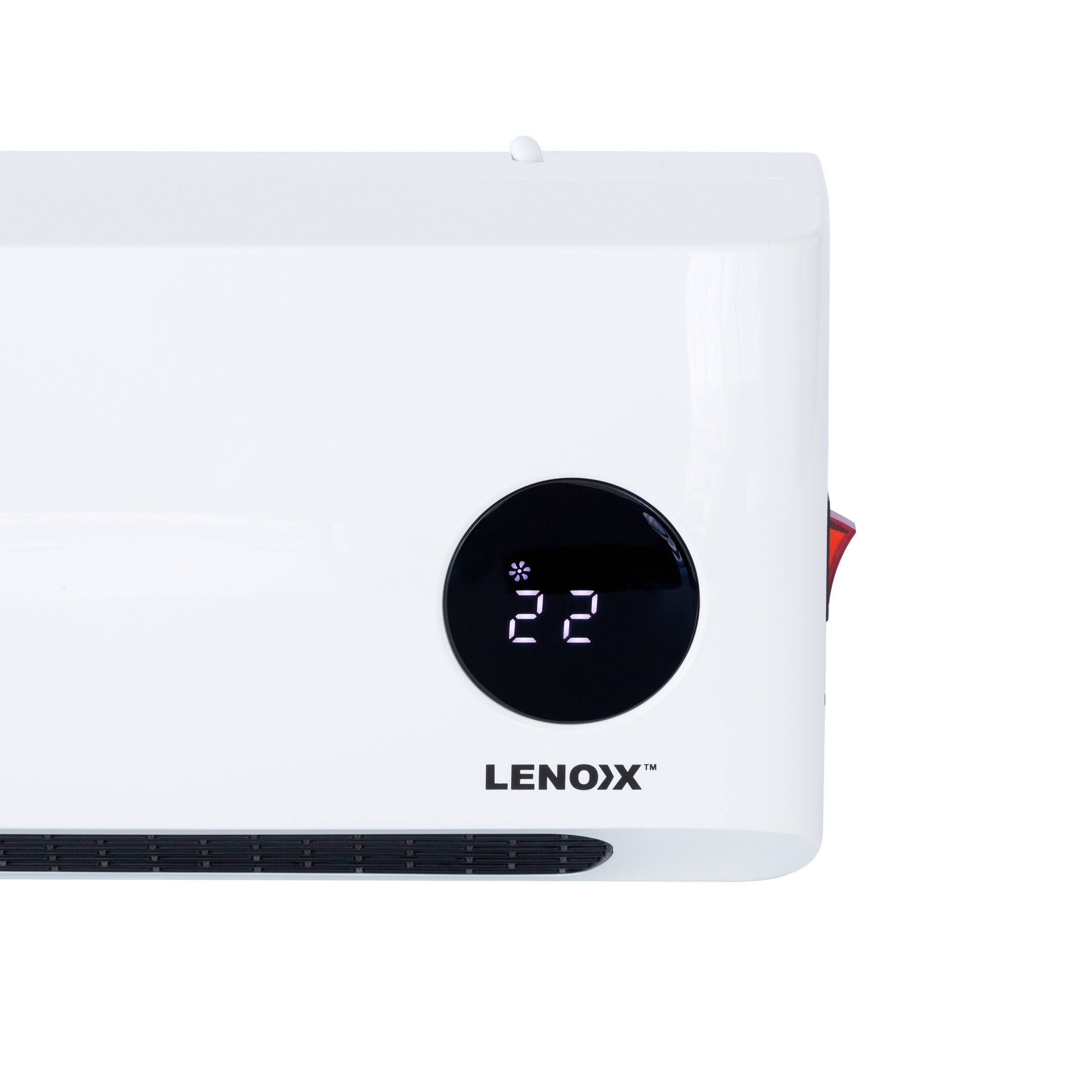 Wall-Mounted Heater & Fan with Remote Control – Lenoxx Electronics